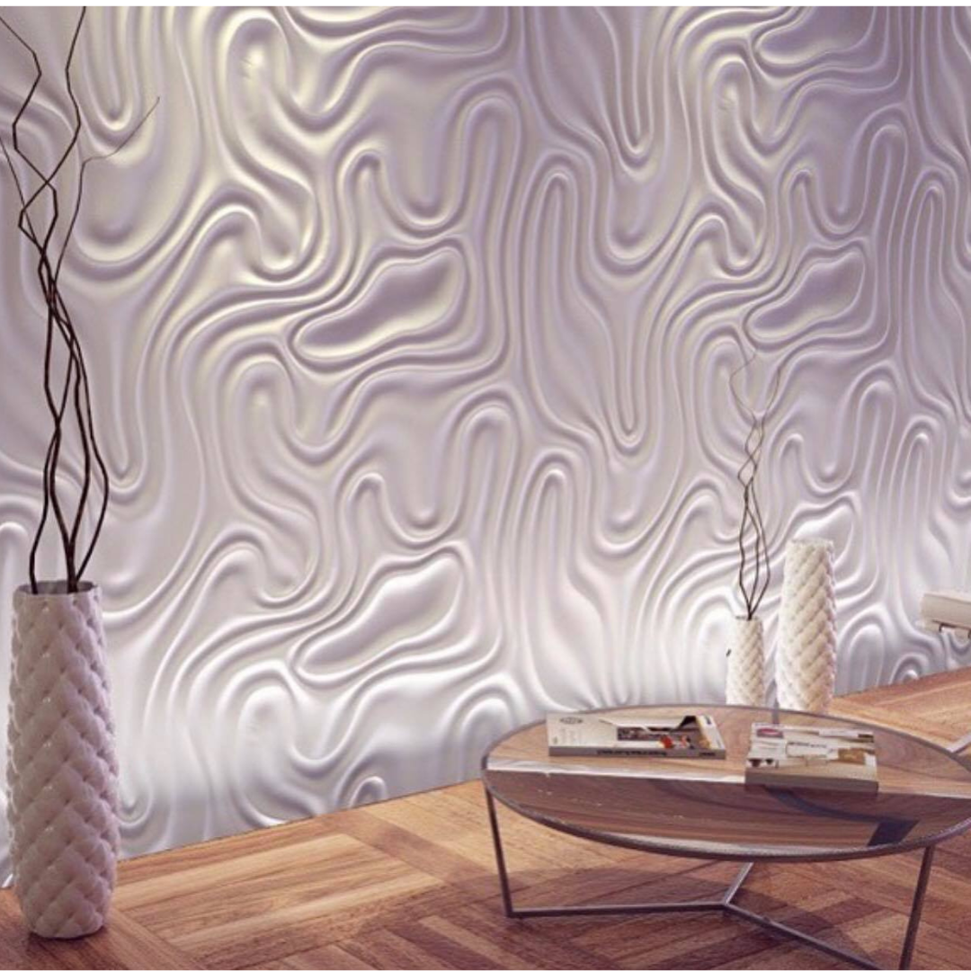 Panneau mural 3D texturé - Wind Illusion 0125 – EFFET MARBELLA